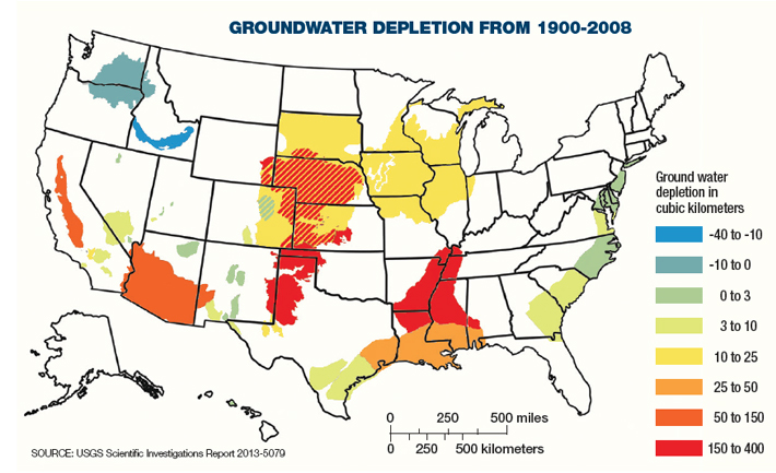 Once we deplete our aquifers, there is nothing helping us get through ...